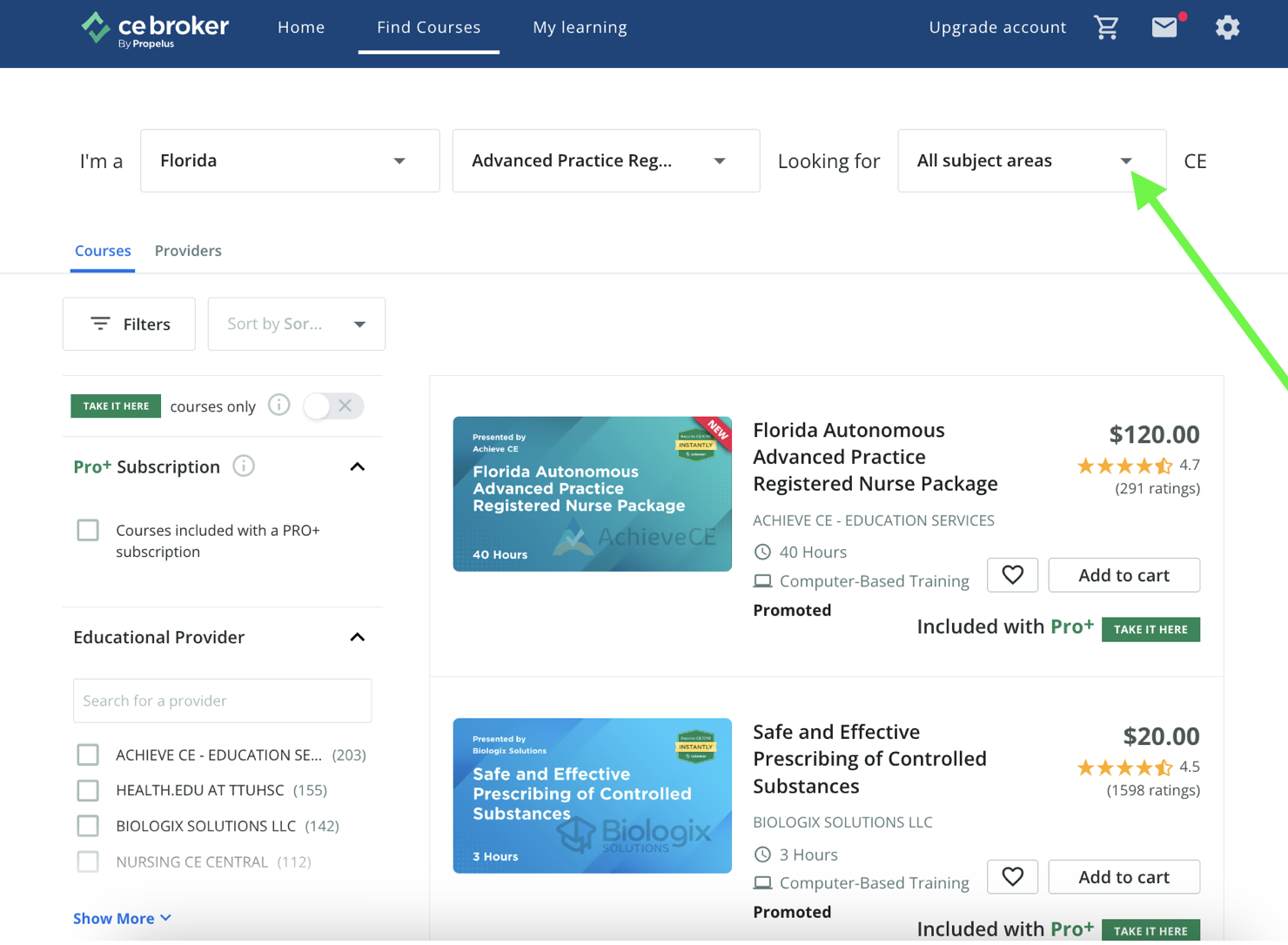 Find Approved CE Courses – CE Broker