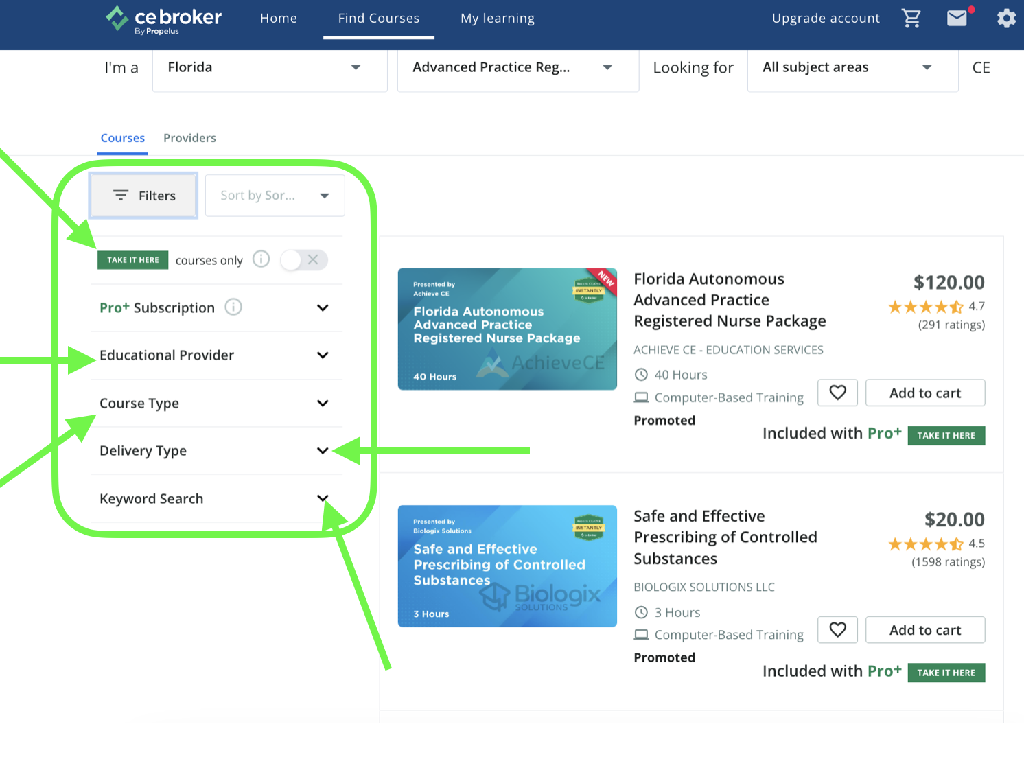 Find Approved CE Courses – CE Broker