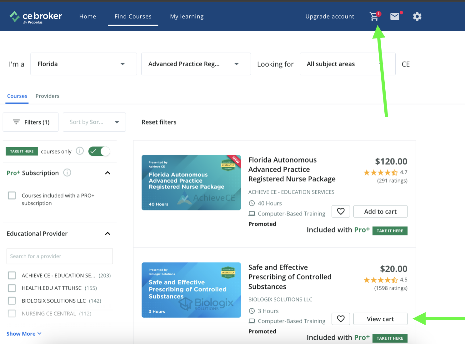 Find Approved CE Courses – CE Broker