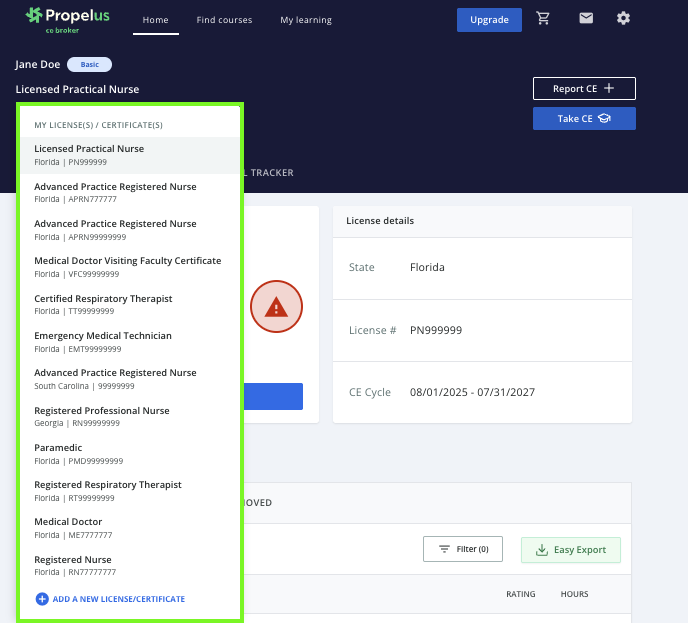 Complete Your License Renewal – CE Broker